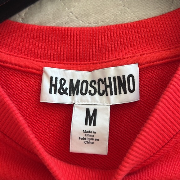 Moschino | Tops | Moschino X Hm Limited Edition Disney Sweatshirt ...